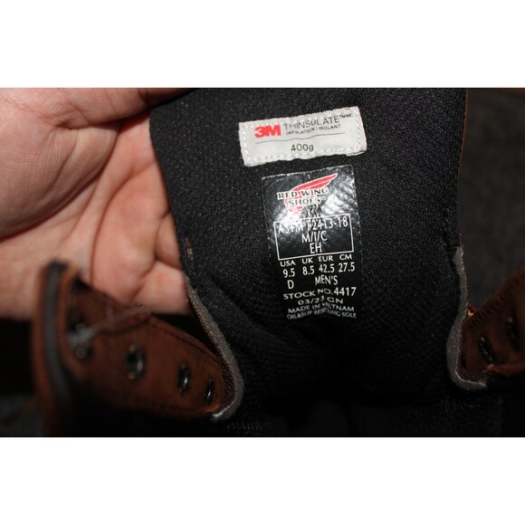 Red Wing Shoes | Shoes | Red Wing 447 Loggermax Mens Size 95 D 9 Inch ...